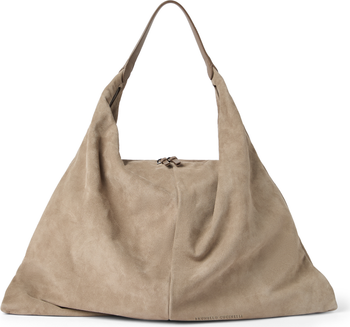 Brunello Cucinelli Suede Hobo Swing bag | Nordstrom