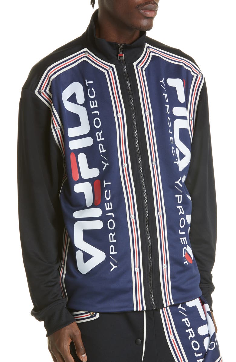 Y/Project x FILA Snap Panel Track Jacket | Nordstrom