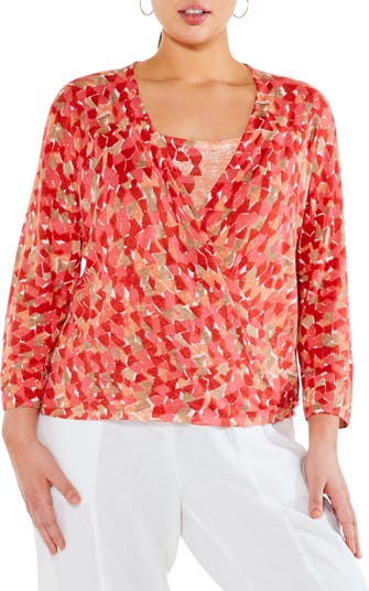 NIC+ZOE Sun Burst 4-Way Convertible Linen Blend Cardigan | Nordstrom