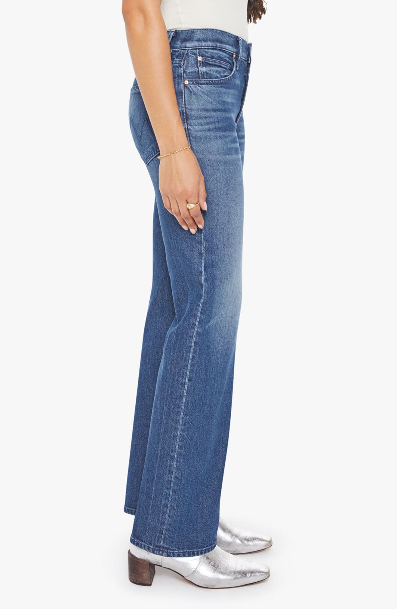 MOTHER Lil' Kick It High Waist Straight Leg Jeans | Nordstrom