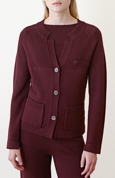Women's Burgundy Cardigan Sweaters | Nordstrom