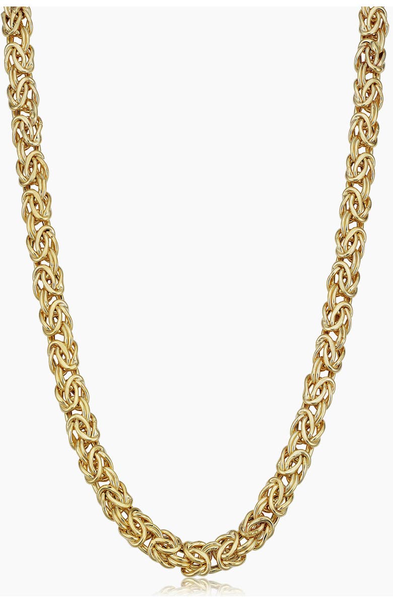 Oradina 14K Gold Byzantine Chain Necklace | Nordstrom