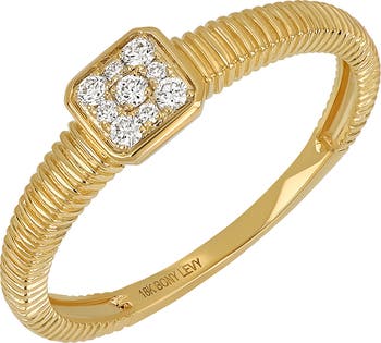 Bony Levy Mika Diamond Stackable Ring - 0.09ct. | Nordstromrack