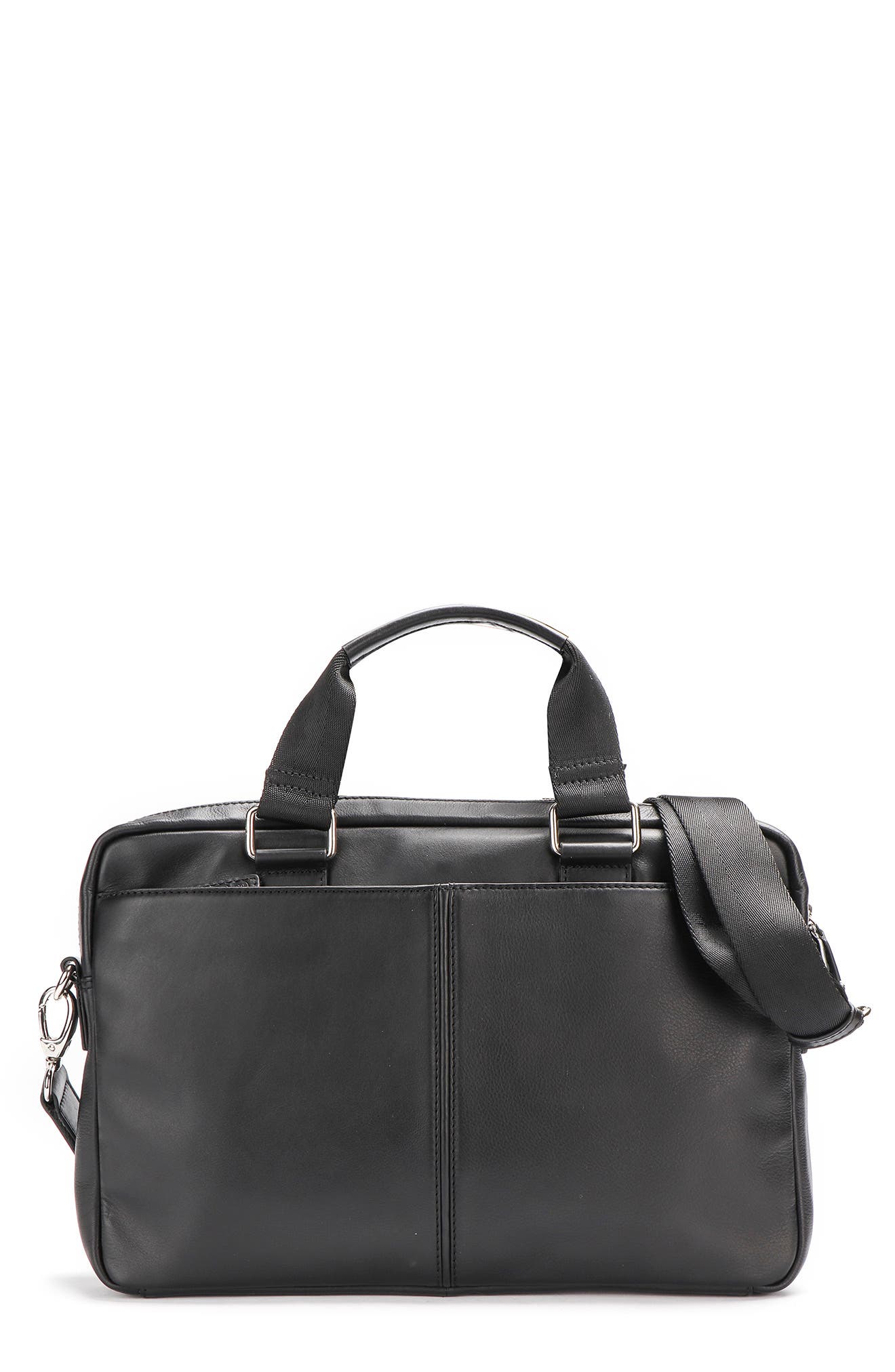 PINO BY PINOPORTE Slip Zip Leather Briefcase | Nordstromrack