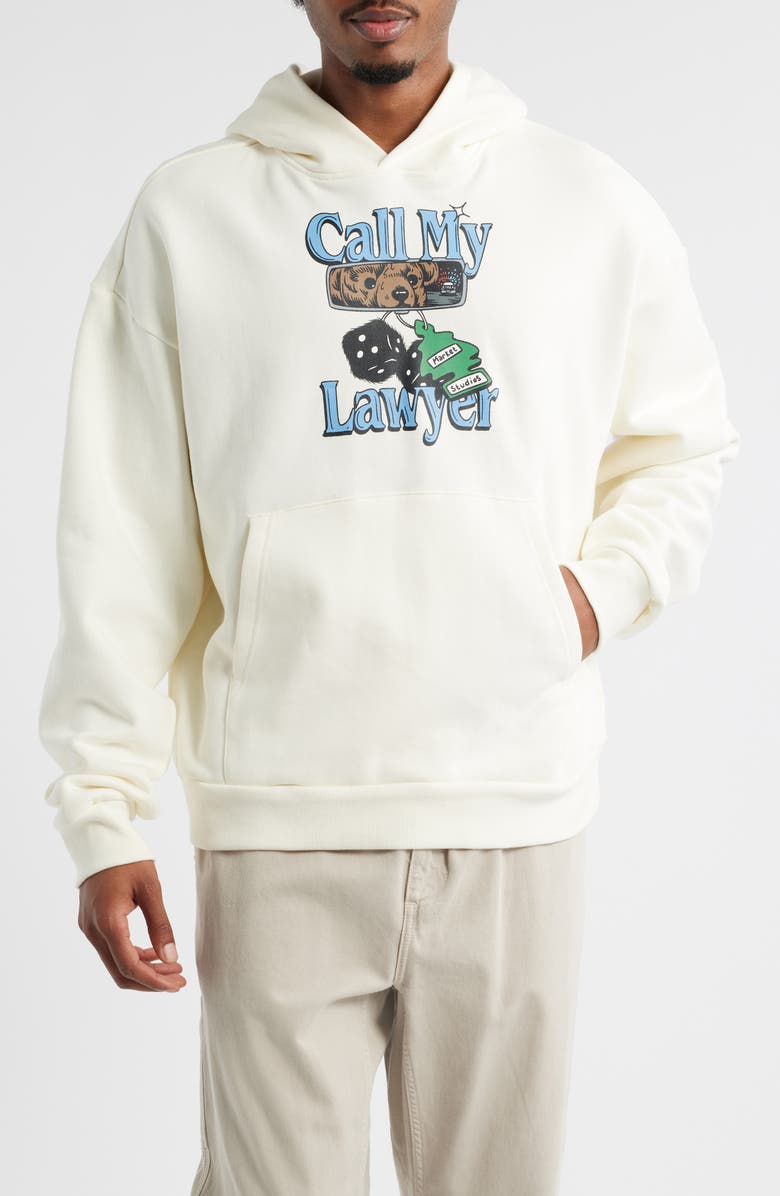 MARKET Call My Lawyer Graphic Cotton Hoodie | Nordstromrack