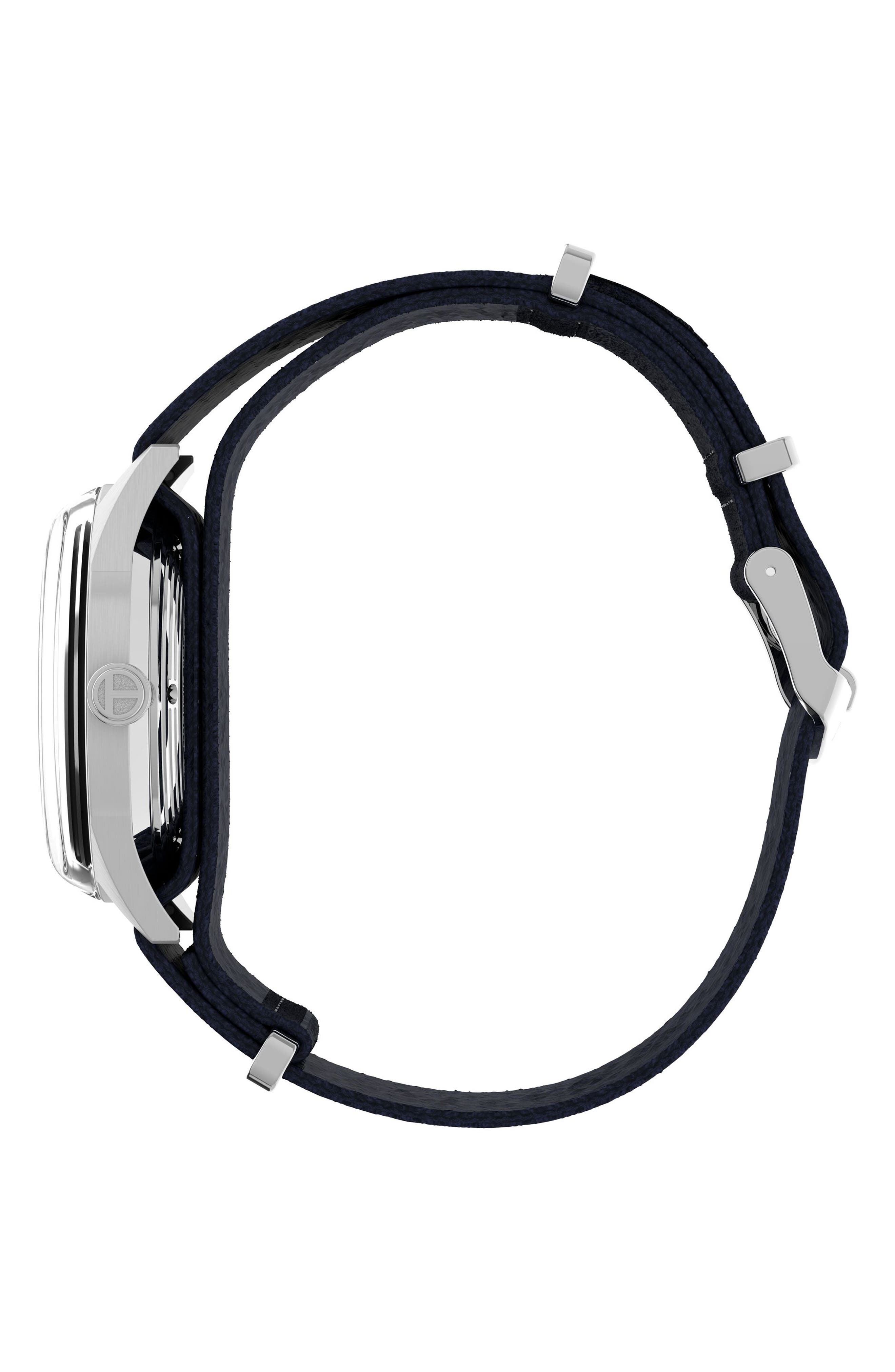 Timex® Marlin Jet Automatic Fabric Strap Watch, 38mm | Nordstrom