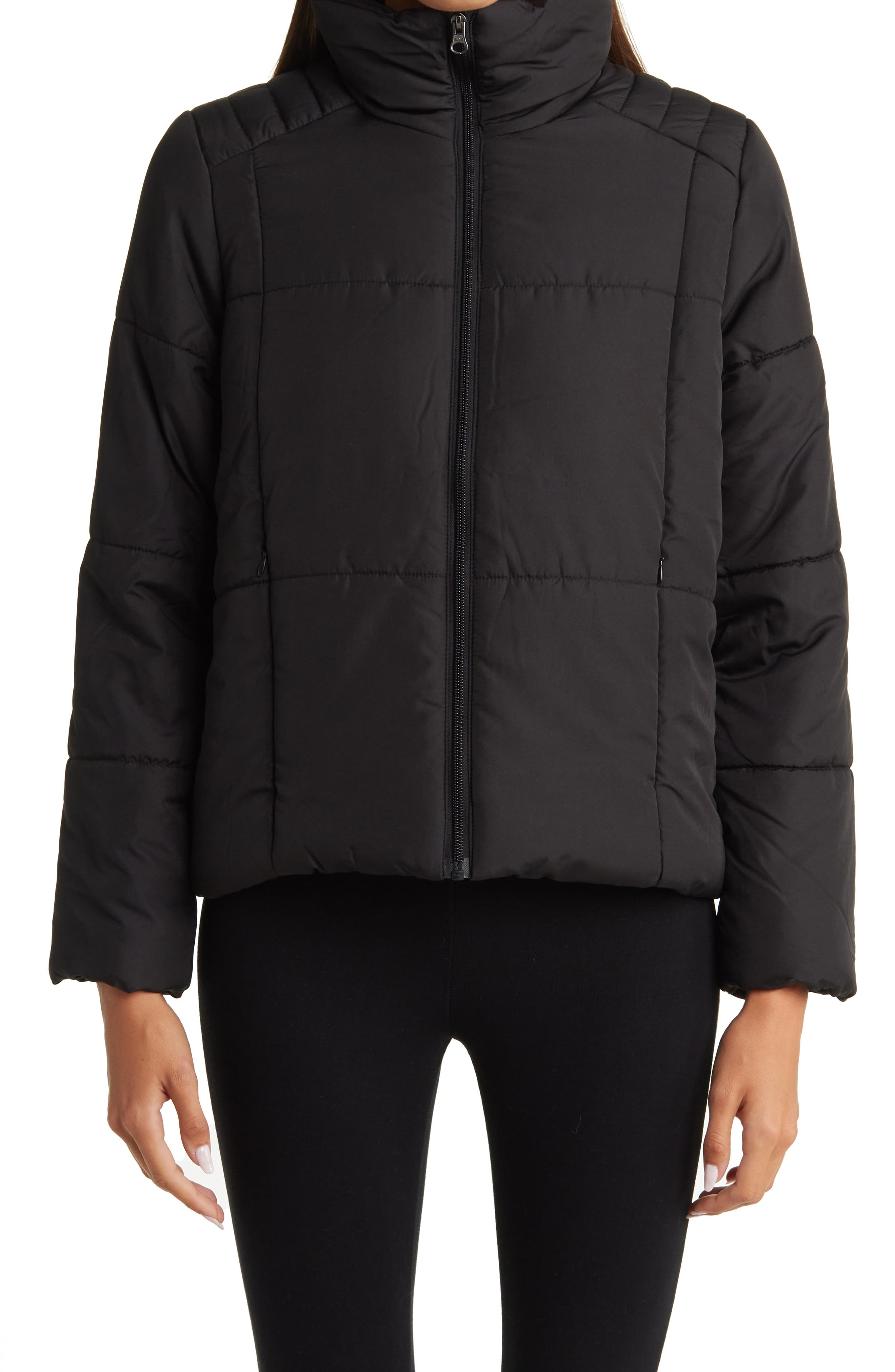 Z by Zella Powder Quilted Puffer Jacket | Nordstromrack