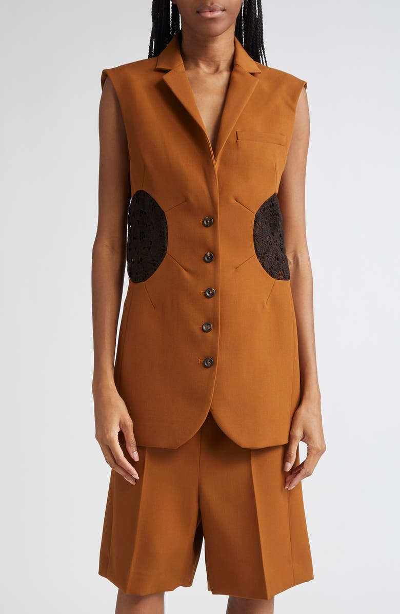 Diotima Tower Wool Long Vest | Nordstromrack