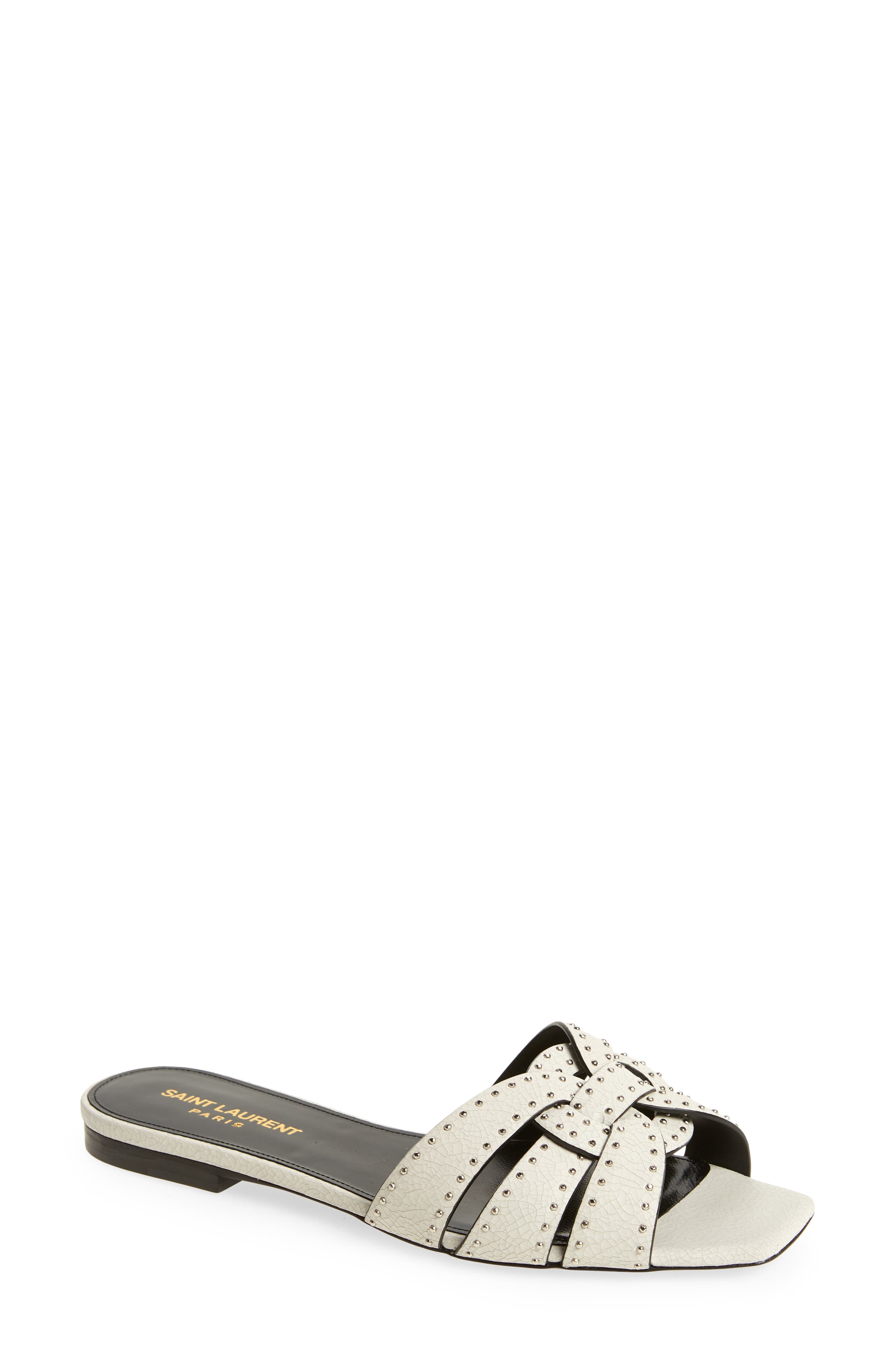 Saint Laurent Tribute Slide Sandal (Women) | Nordstrom