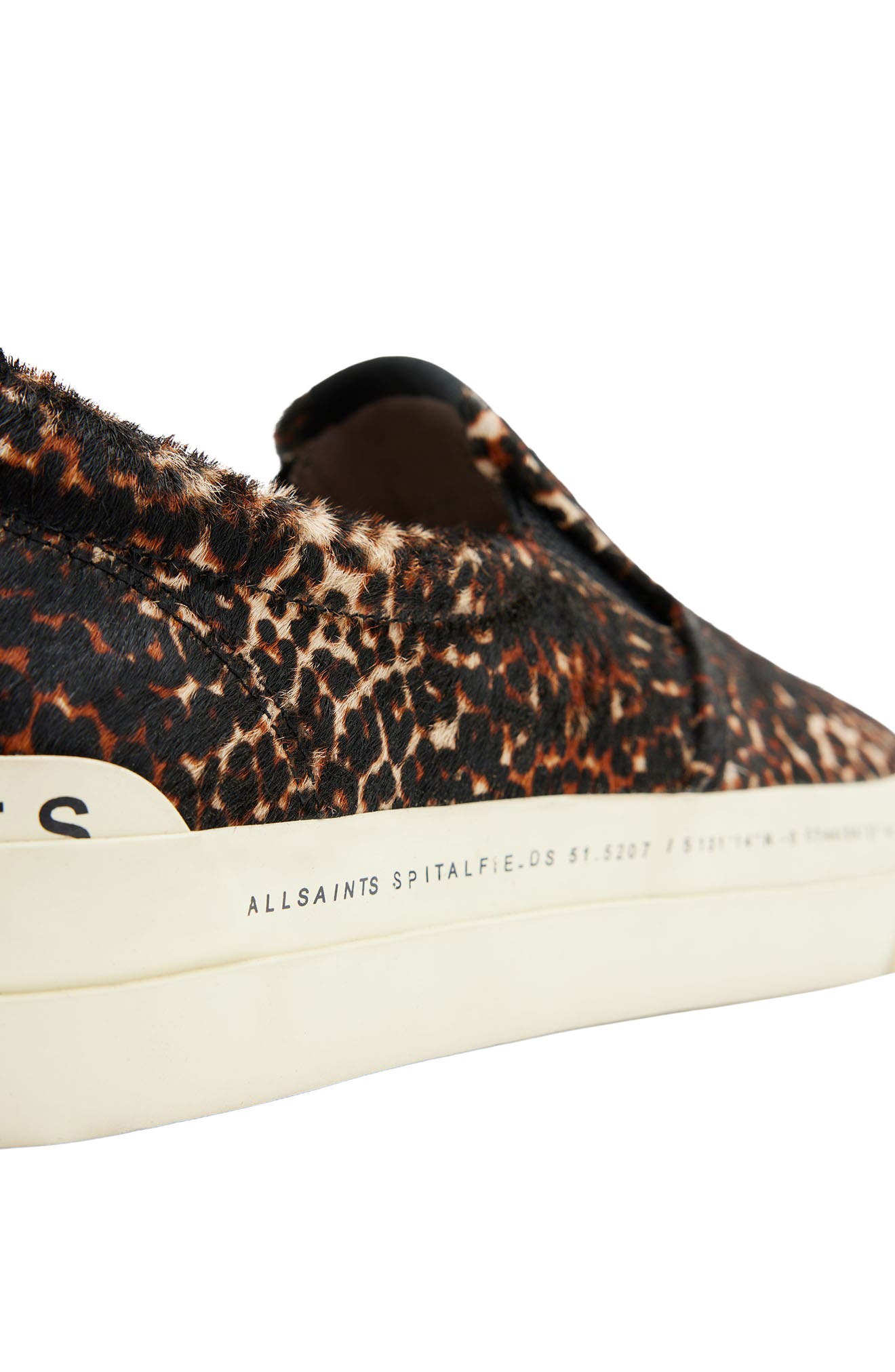 AllSaints Genuine Calf Hair Slip-On Sneaker (Men) | Nordstromrack