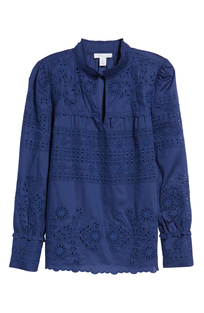 Nordstrom Signature Eyelet Blouse | Nordstrom