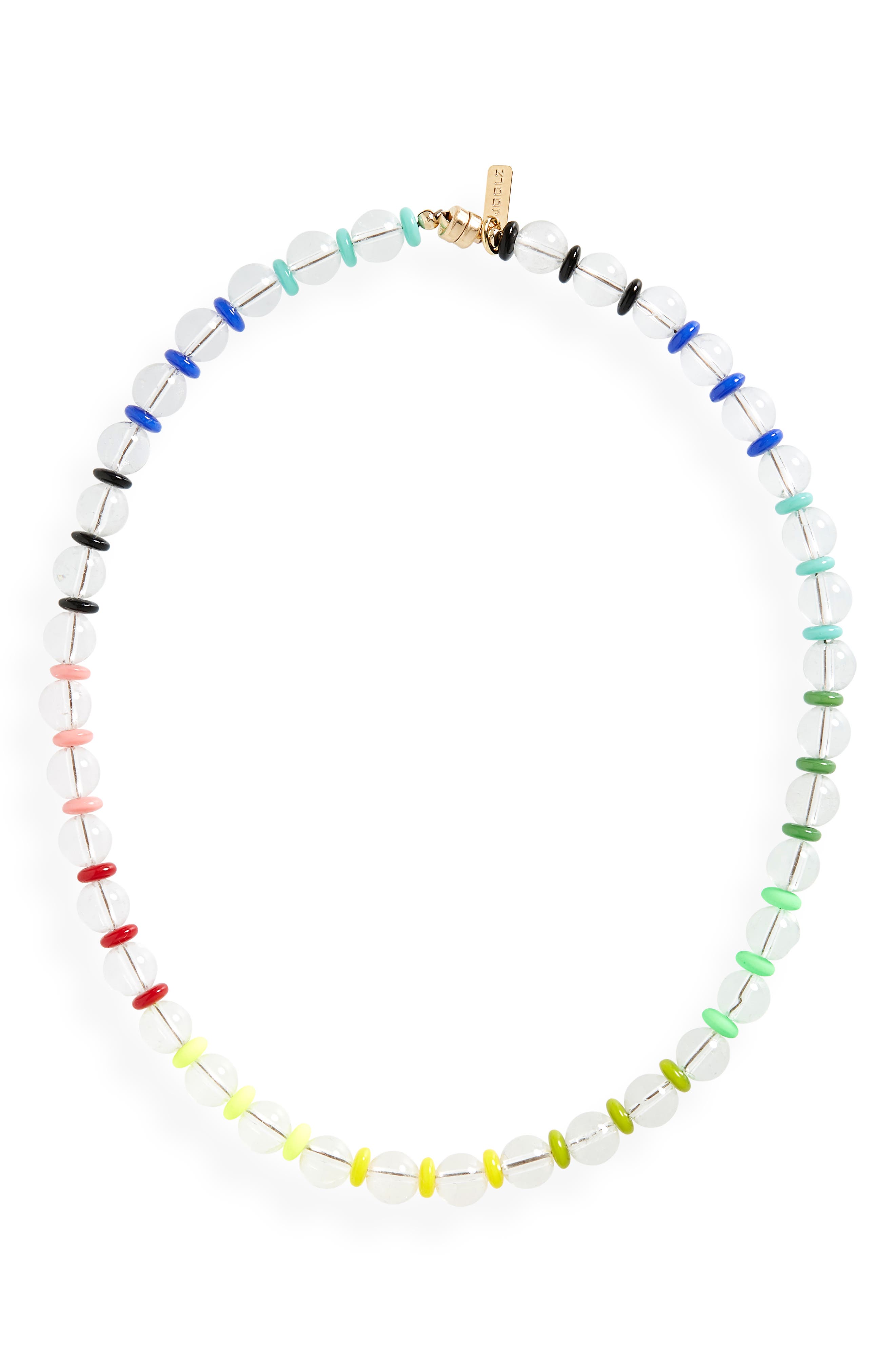Martha Calvo Evolve Glass Beaded Necklace (Women) | Nordstromrack