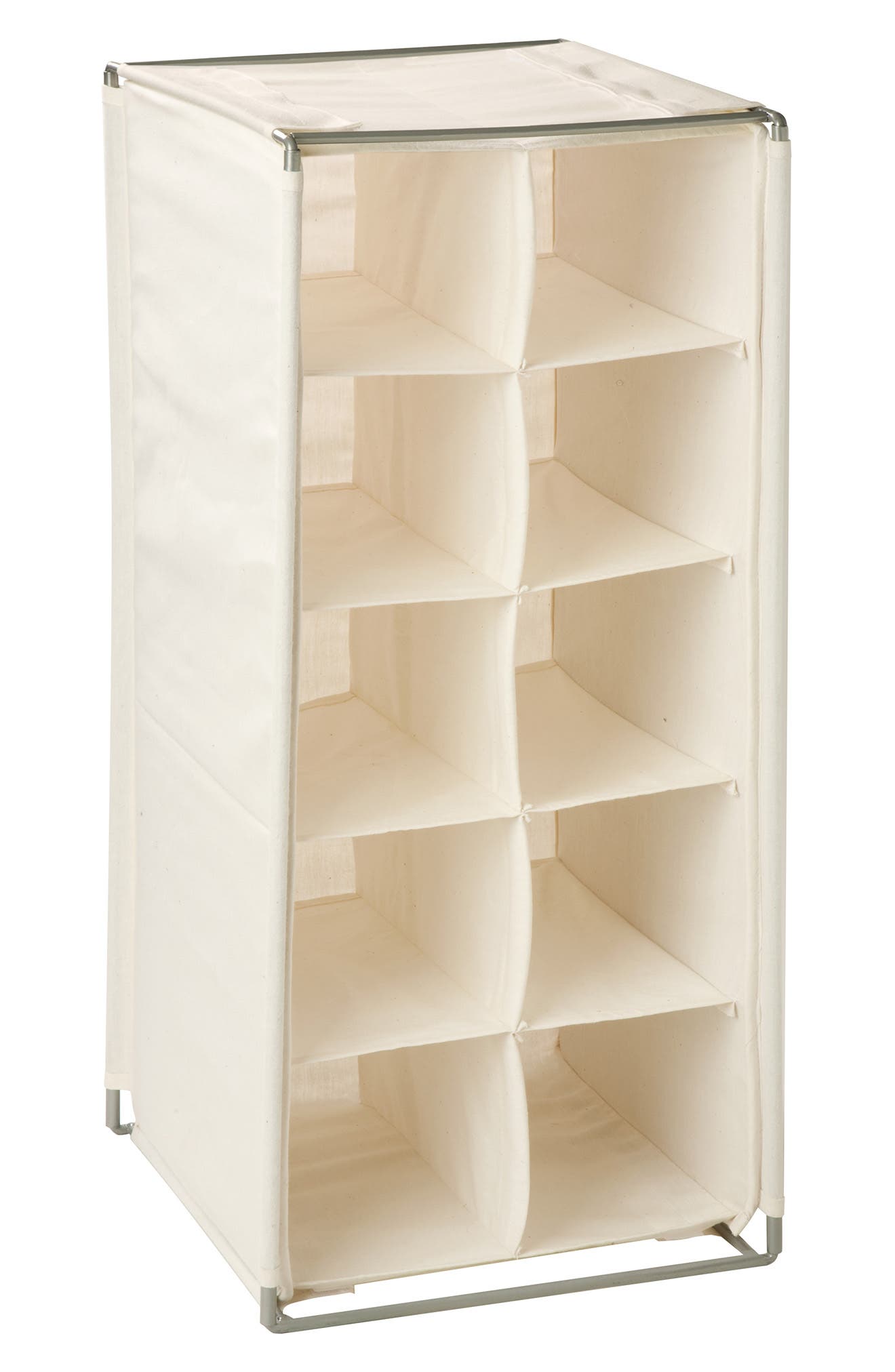 HONEY-CAN-DO 10-Cubby Vertical Canvas Shoe Rack | Nordstromrack