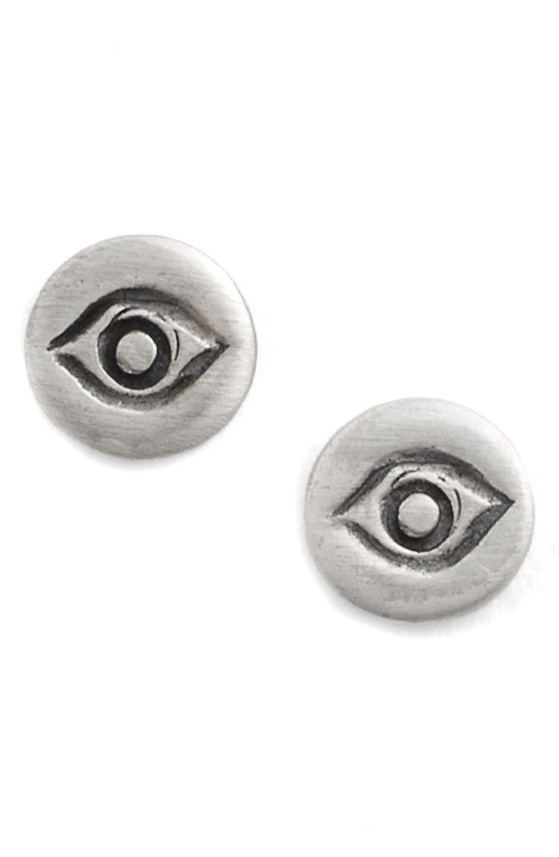 Satya Jewelry 'Eye of Protection' Stud Earrings | Nordstrom