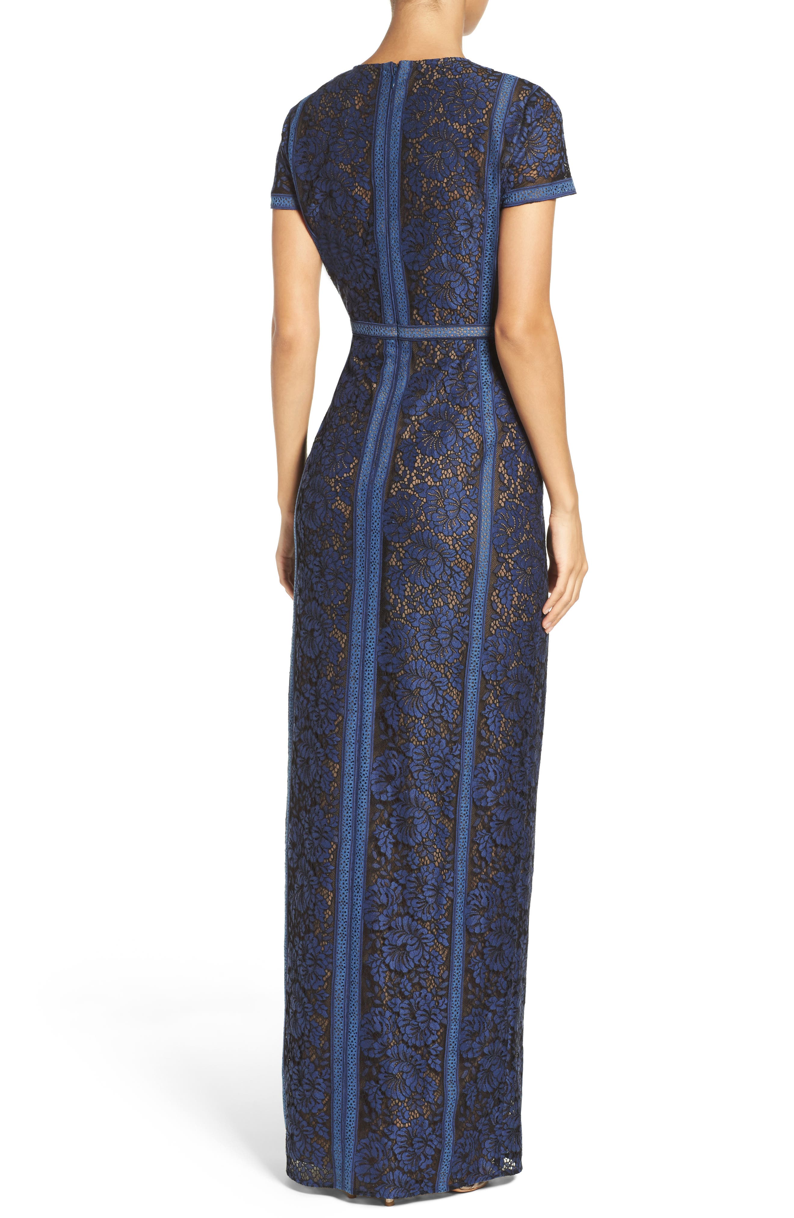 BCBGMAXAZRIA Cailean Lace Gown | Nordstrom