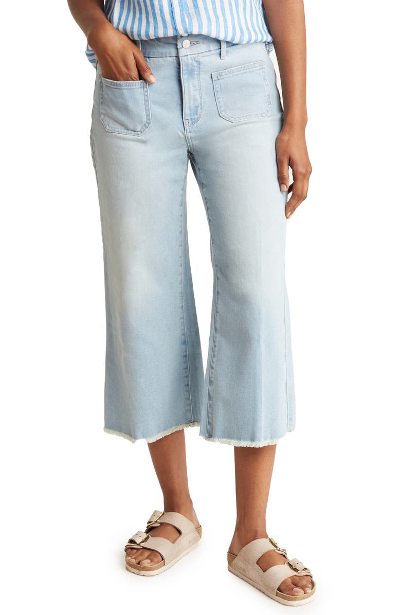 NYDJ Patchie Major Wide Leg Capri Jeans | Nordstromrack