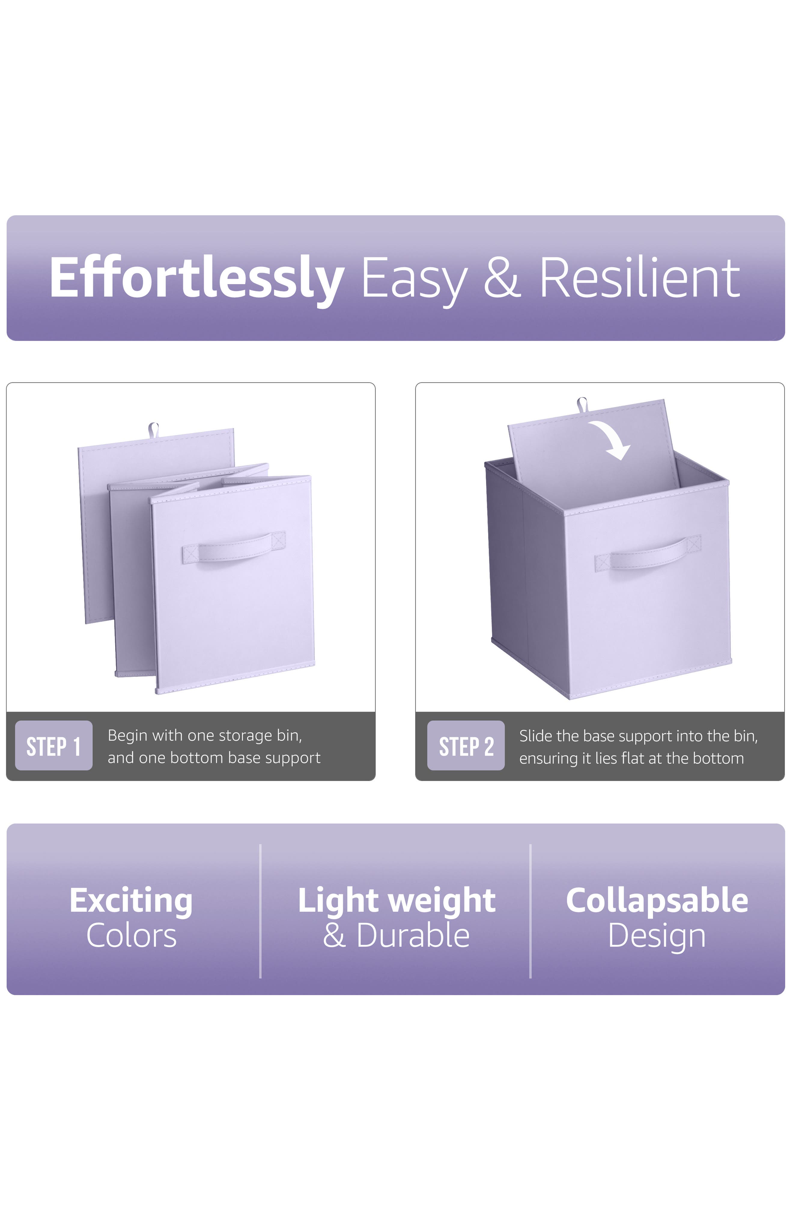 4-Pack Collapsible Storage Cubes | Nordstromrack