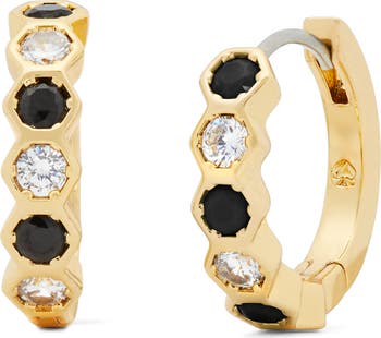 Kate Spade New York hexagon huggie earrings | Nordstromrack