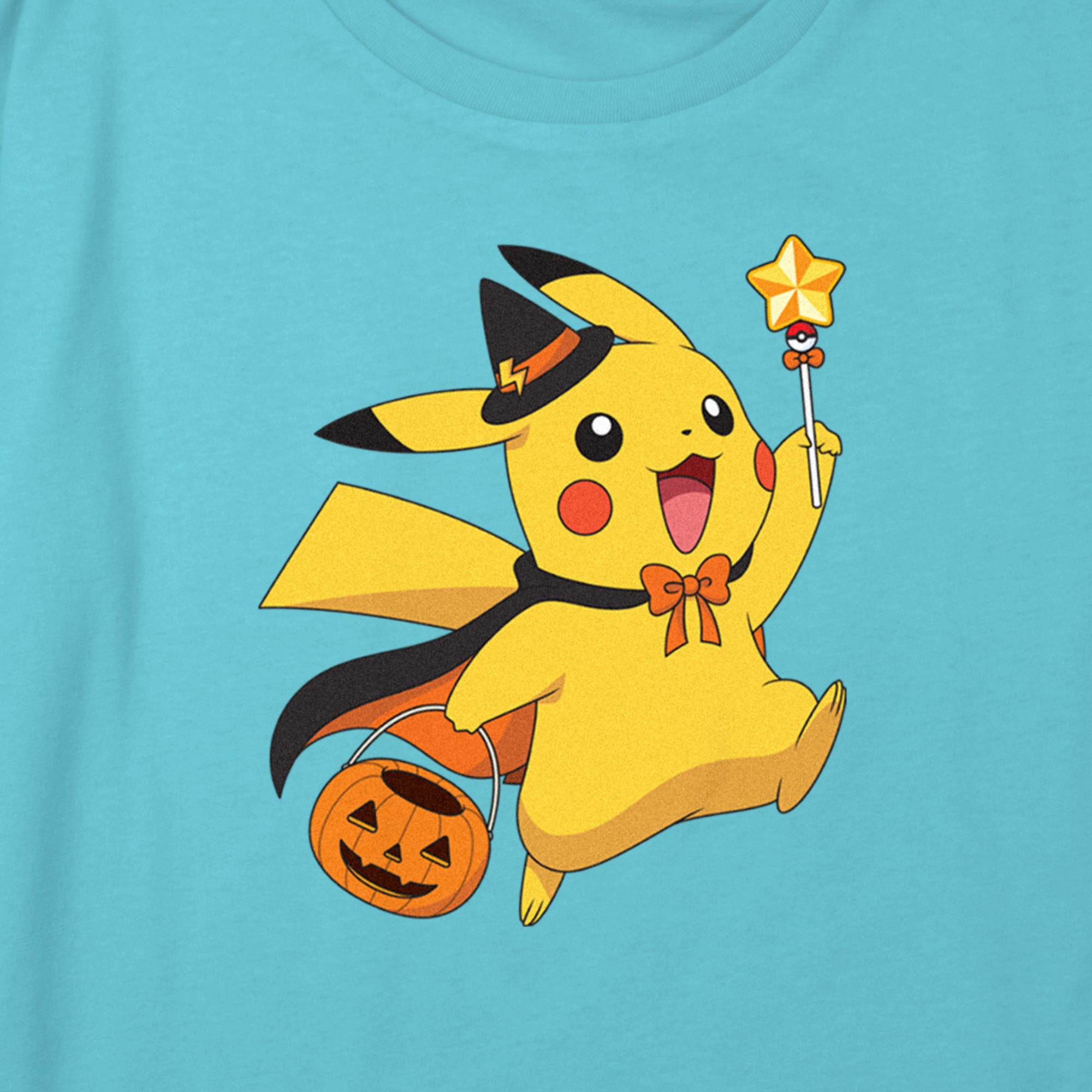 POKEMON Girl's Pokemon Halloween Pikachu Wizard Graphic T-Shirt | Nordstrom