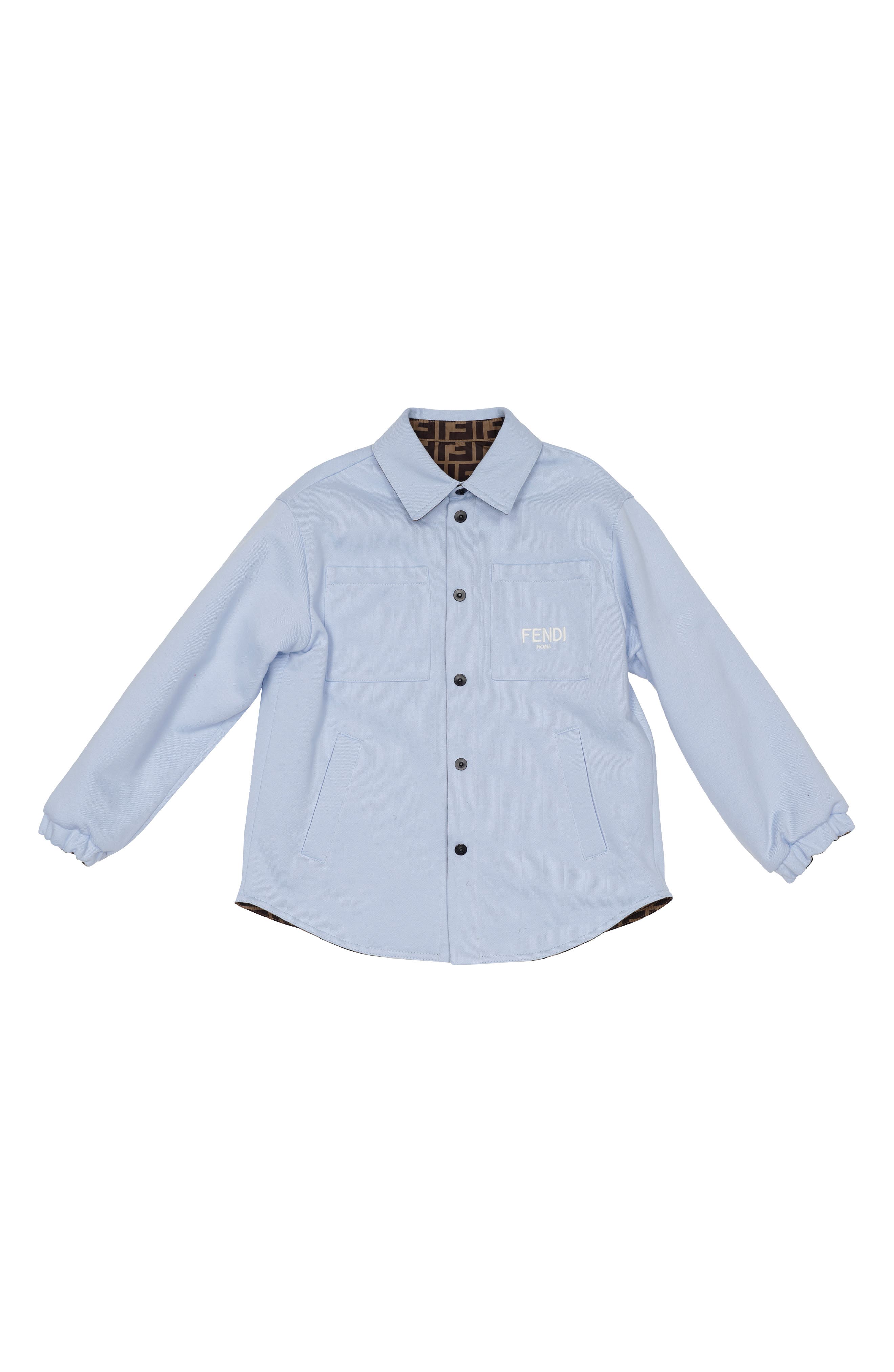 Fendi Kids' Reversible Snap-Up Jacket | Nordstrom