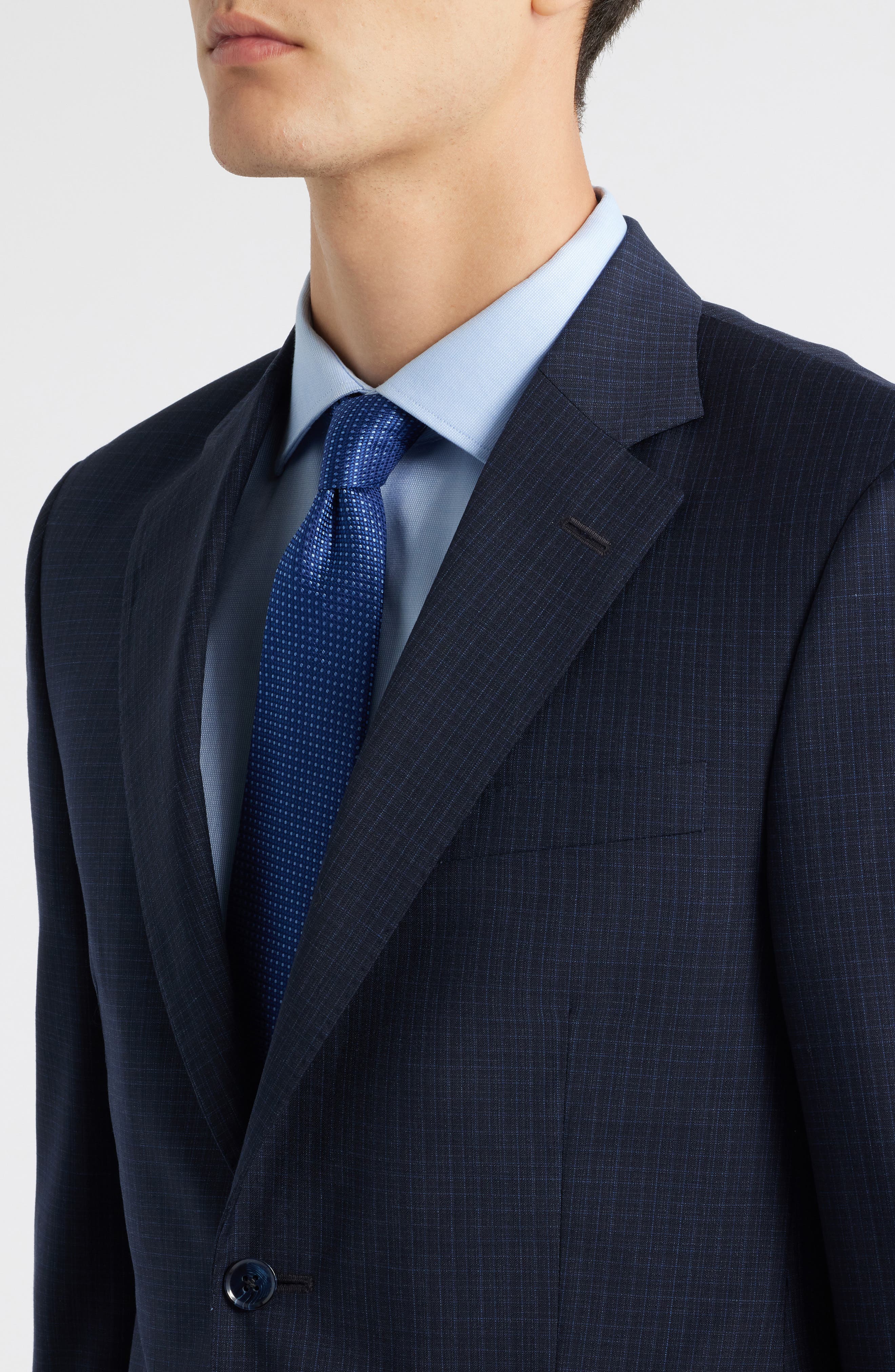 Peter Millar Flynn Classic Fit Plaid Wool Suit | Nordstrom