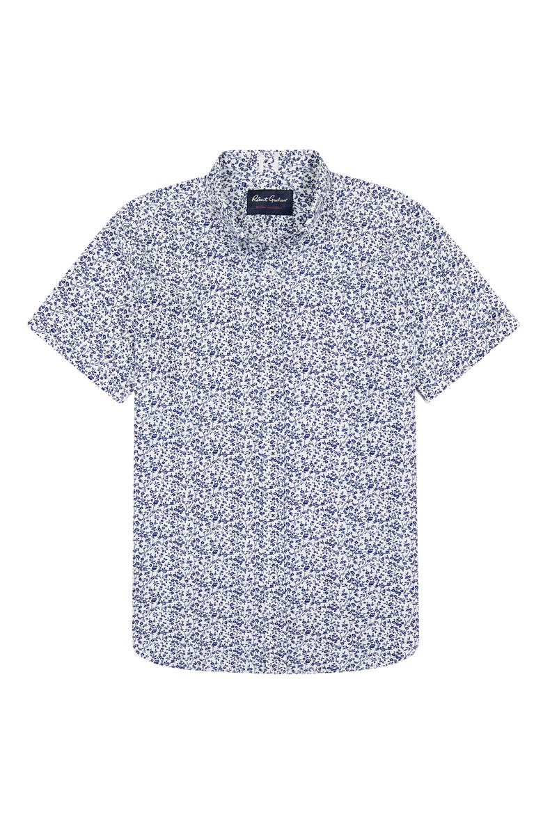 Robert Graham Bassel Floral Short Sleeve Button-Up Shirt | Nordstromrack
