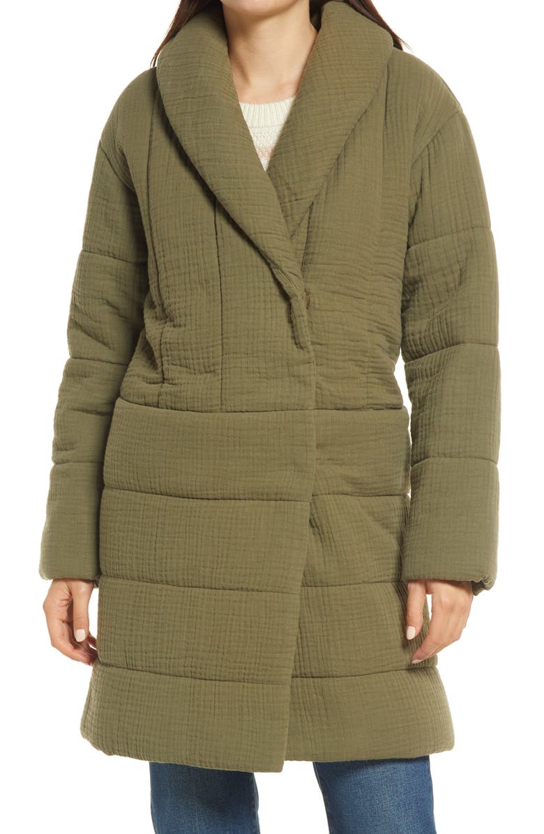 Madewell Dumont Lightspun Cotton Quilted Jacket | Nordstromrack