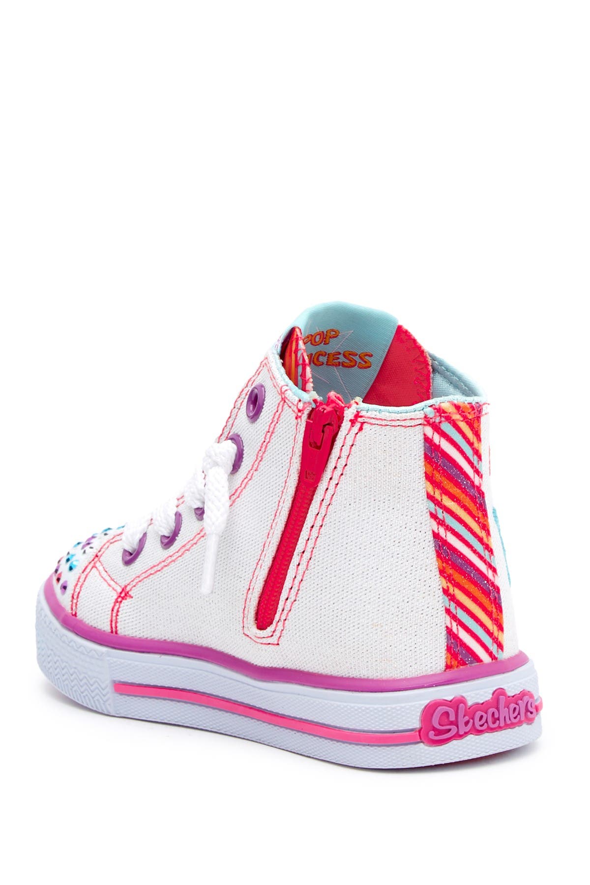 SKECHERS Twinkle Toes Shuffles Light-Up High Top Sneaker | Nordstromrack