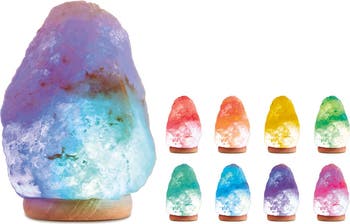 BROOKSTONE Himalayan Rock Salt Color Changing Lamp | Nordstromrack
