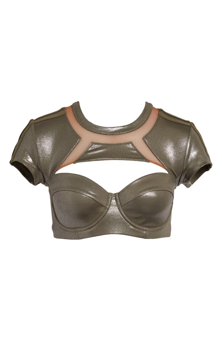 adidas x IVY PARK Short Sleeve Swim Top | Nordstrom