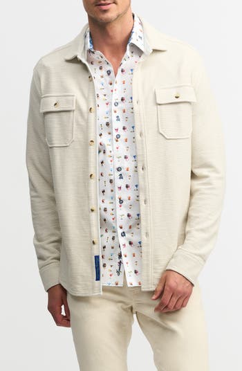 Robert Graham Brunner Knit Button-Up Shirt | Nordstrom