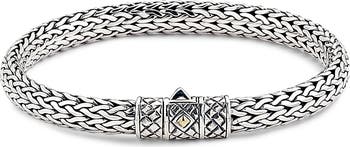 SAMUEL B. Sterling Silver & 18K Yellow Gold Bracelet | Nordstromrack