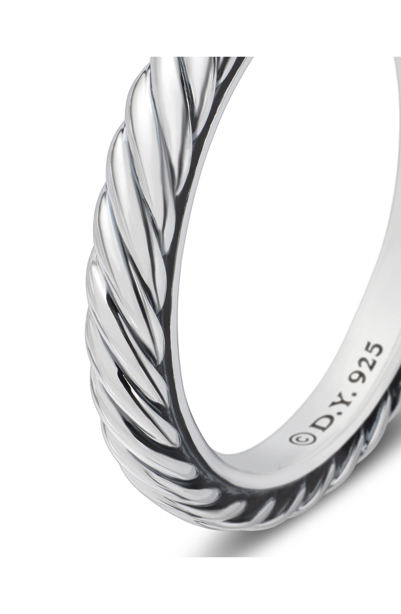 David Yurman Cable Collectibles® Stack Ring in Sterling Silver, 3mm ...