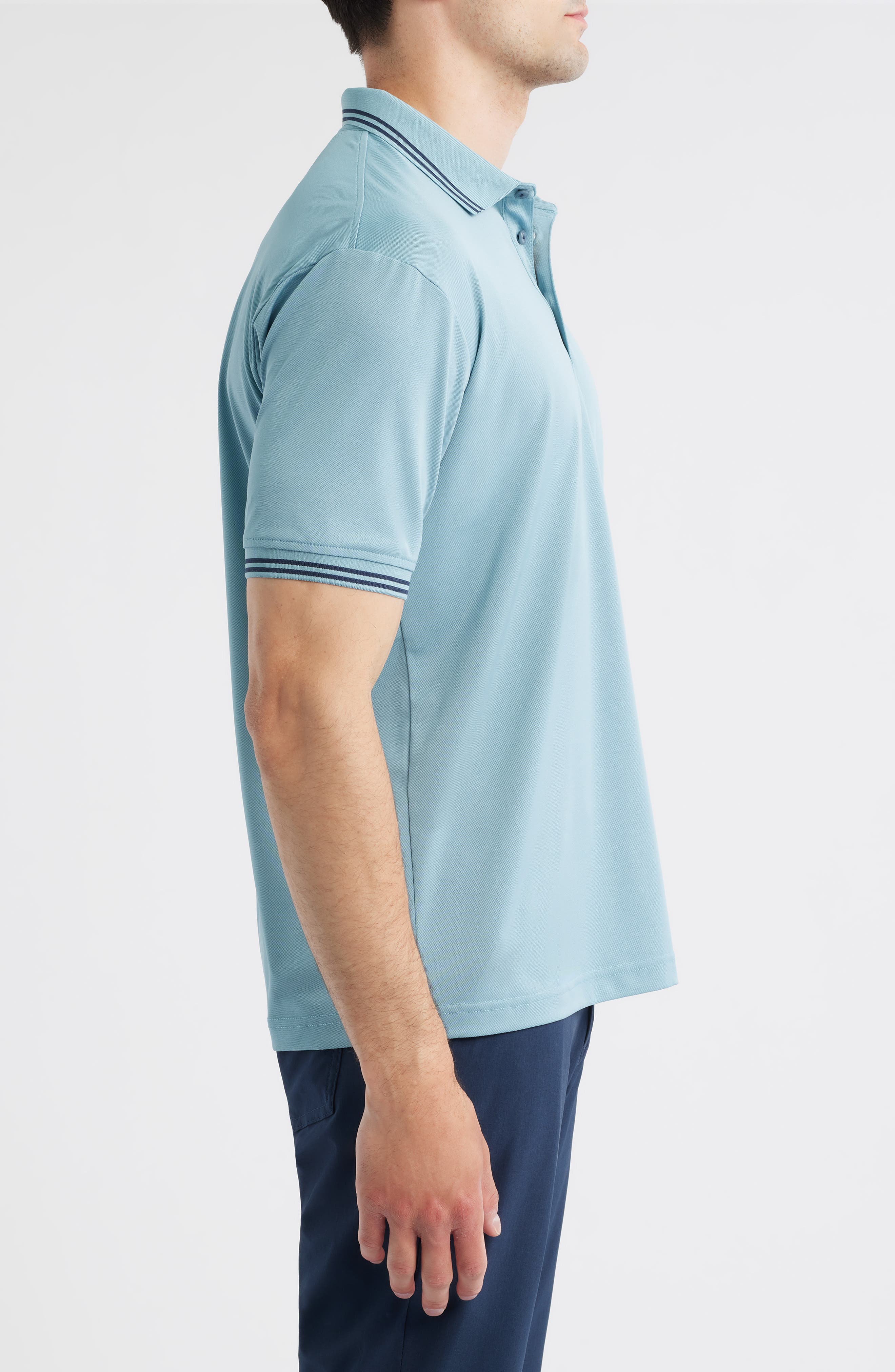 Swannies Thatcher Tipped Performance Polo | Nordstromrack