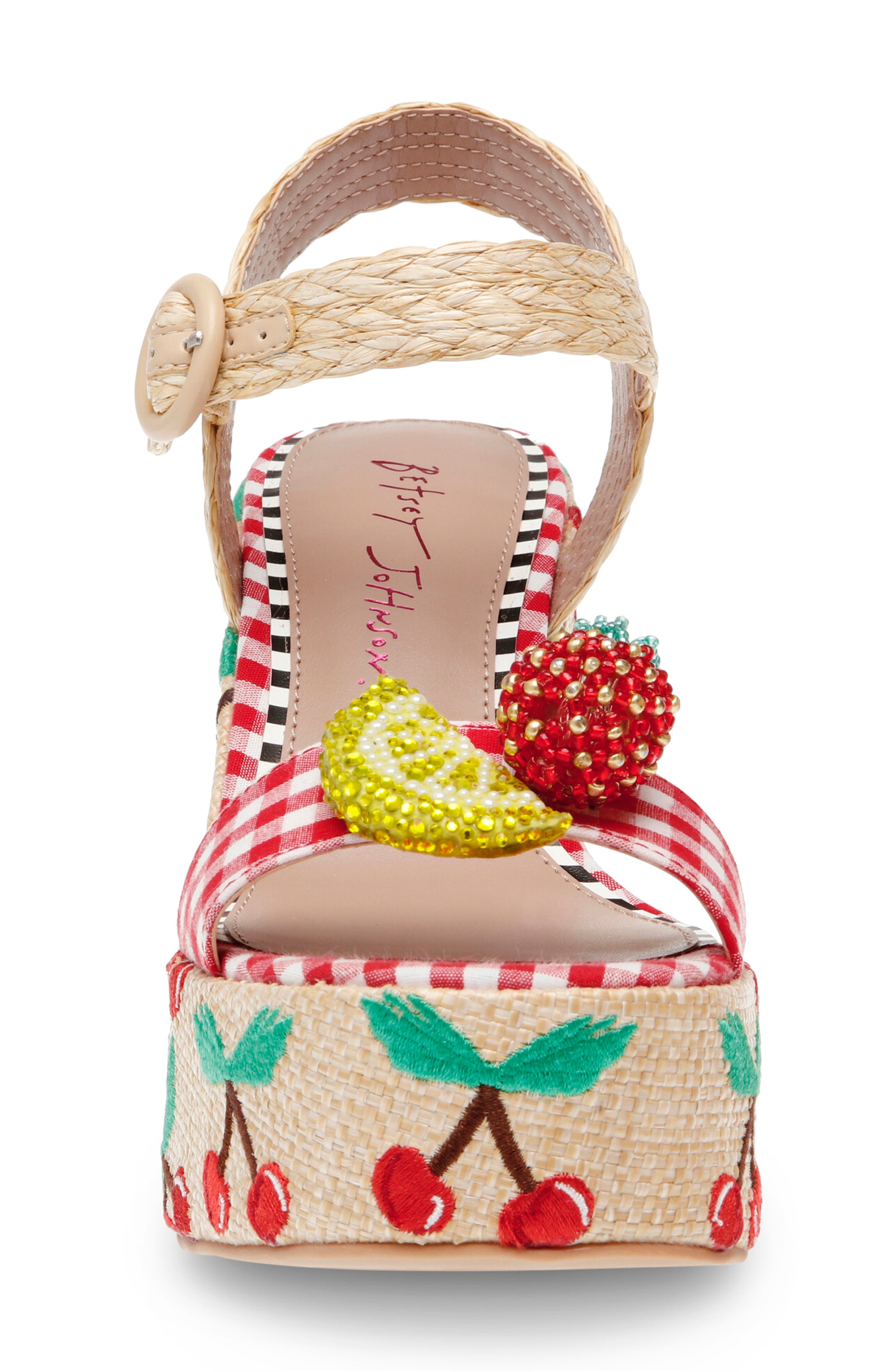 Betsey Johnson Cheyne Platform Sandal (Women) | Nordstromrack
