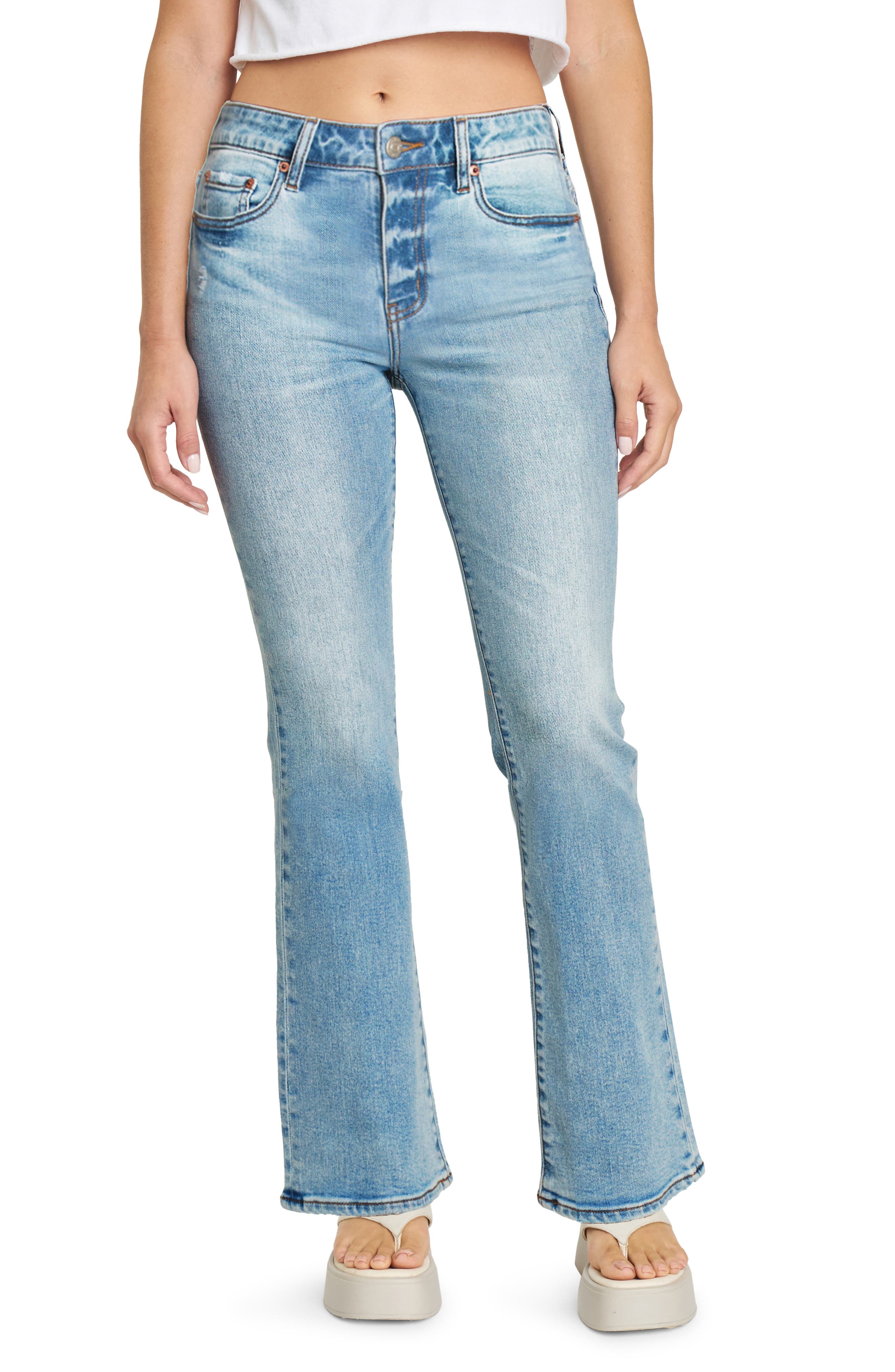 DAZE Low Ride Flare Jeans | Nordstromrack