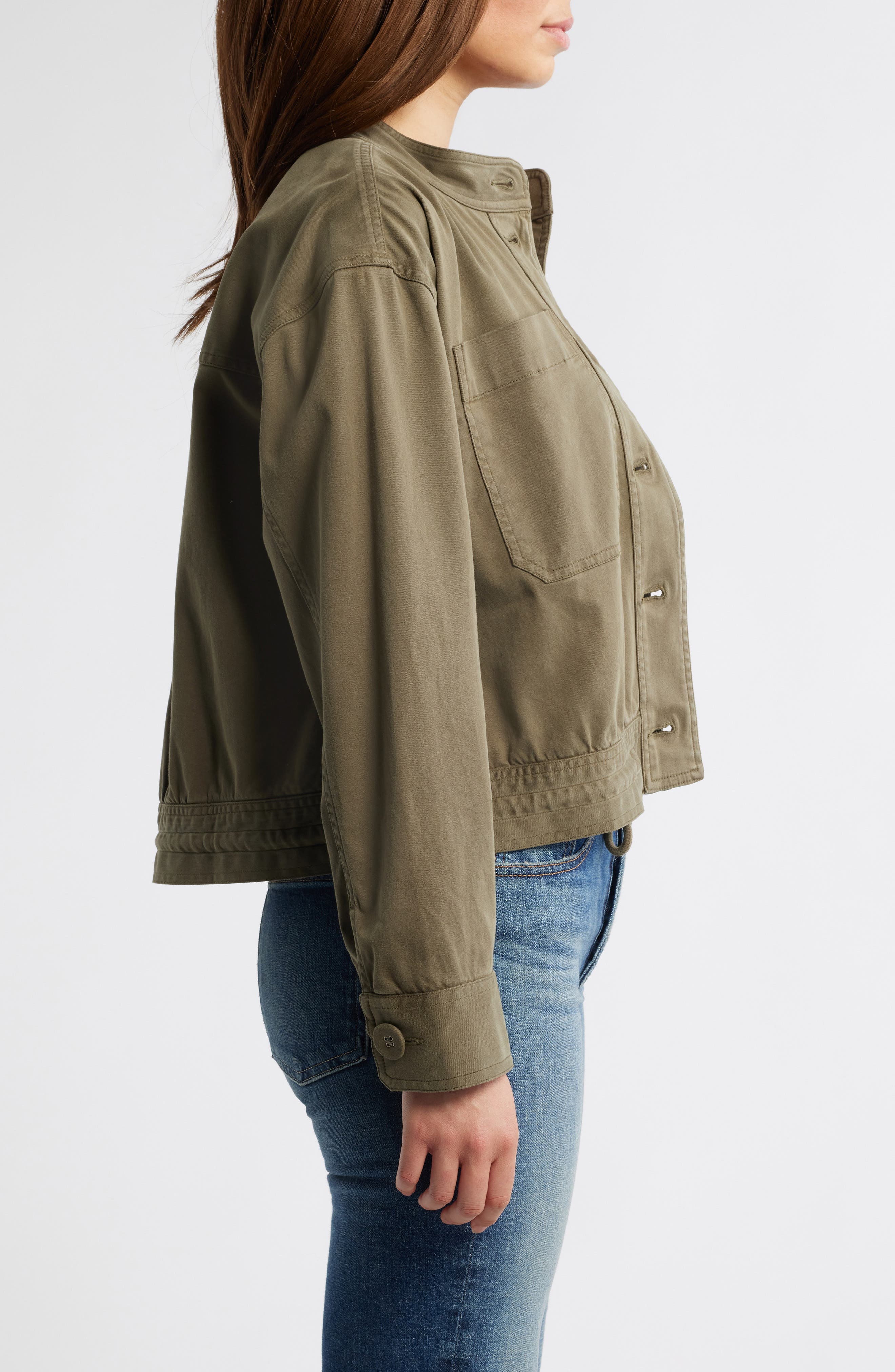 Caslon® Boxy Utility Jacket | Nordstromrack