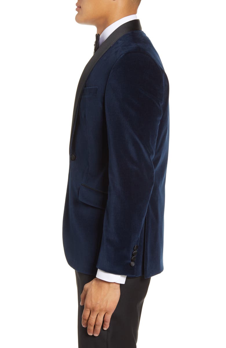 Ted Baker London Josh Trim Fit Velvet Wool Dinner Jacket | Nordstromrack