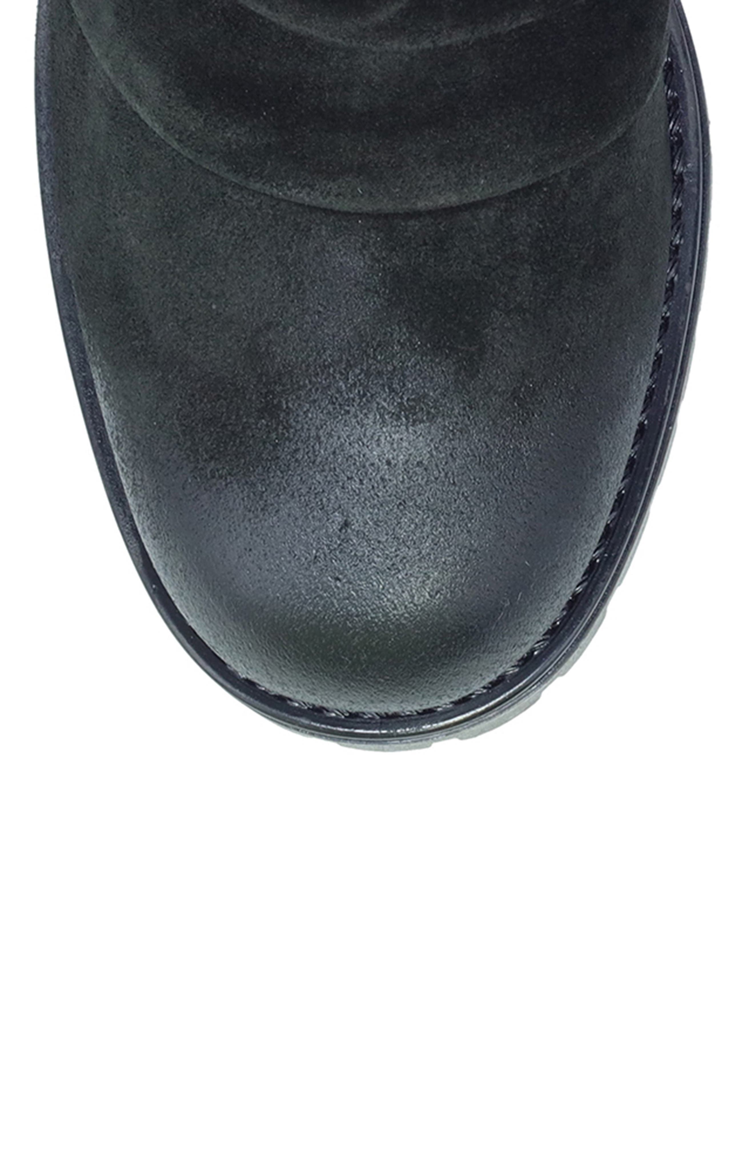 Miz Mooz Mandy Suede Moto Boot (Women) | Nordstromrack