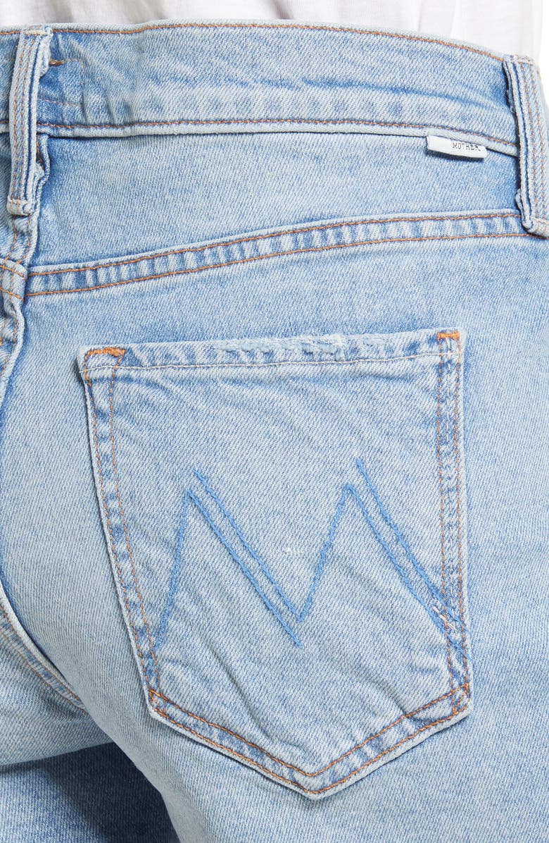 MOTHER The Scrapper High Waist Cutoff Denim Shorts | Nordstromrack