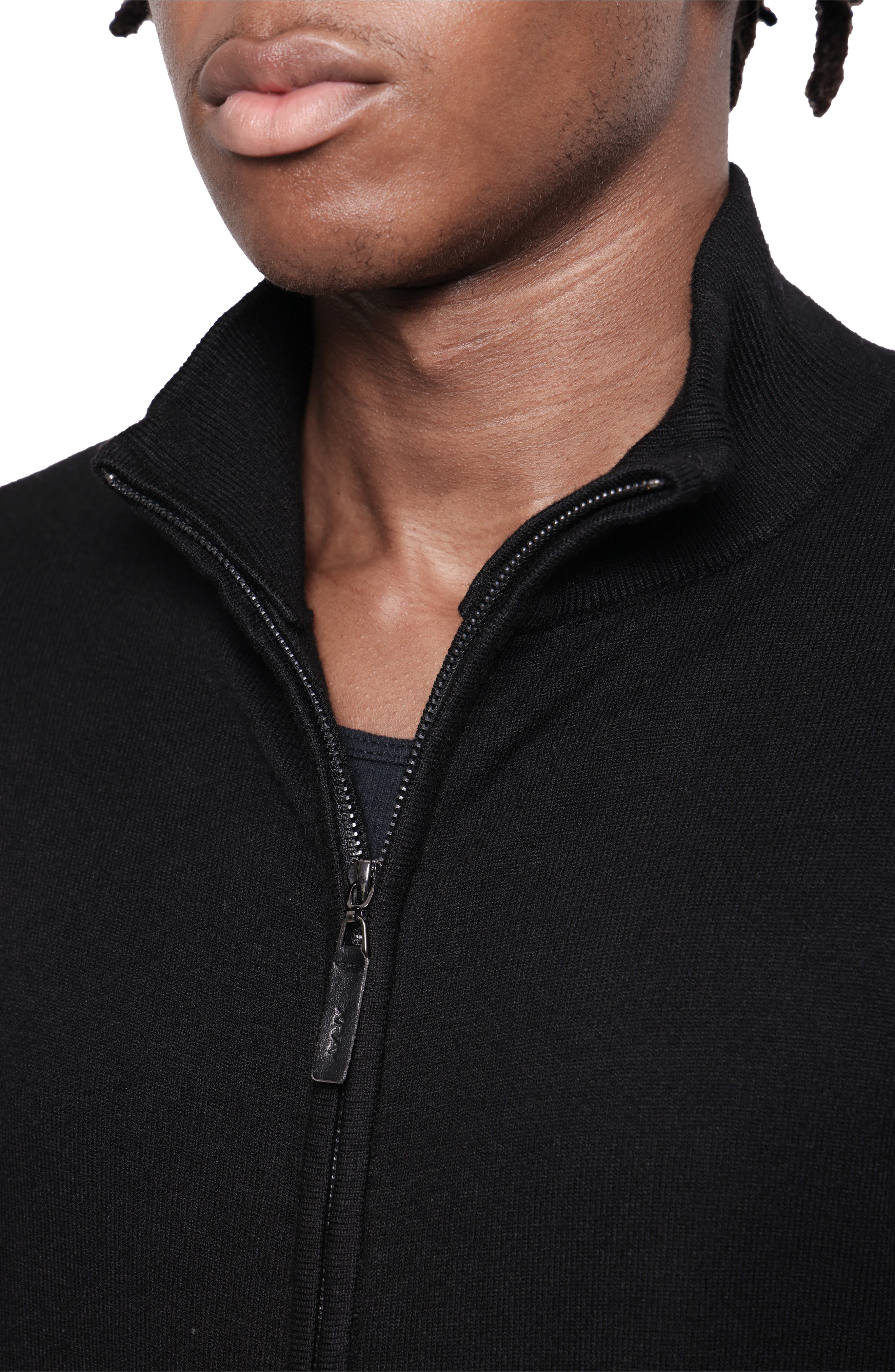 XRAY Mock Neck Full Zip Sweater | Nordstromrack