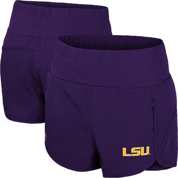 COLOSSEUM Women's Colosseum Purple LSU Tigers Stop By Smocked High ...