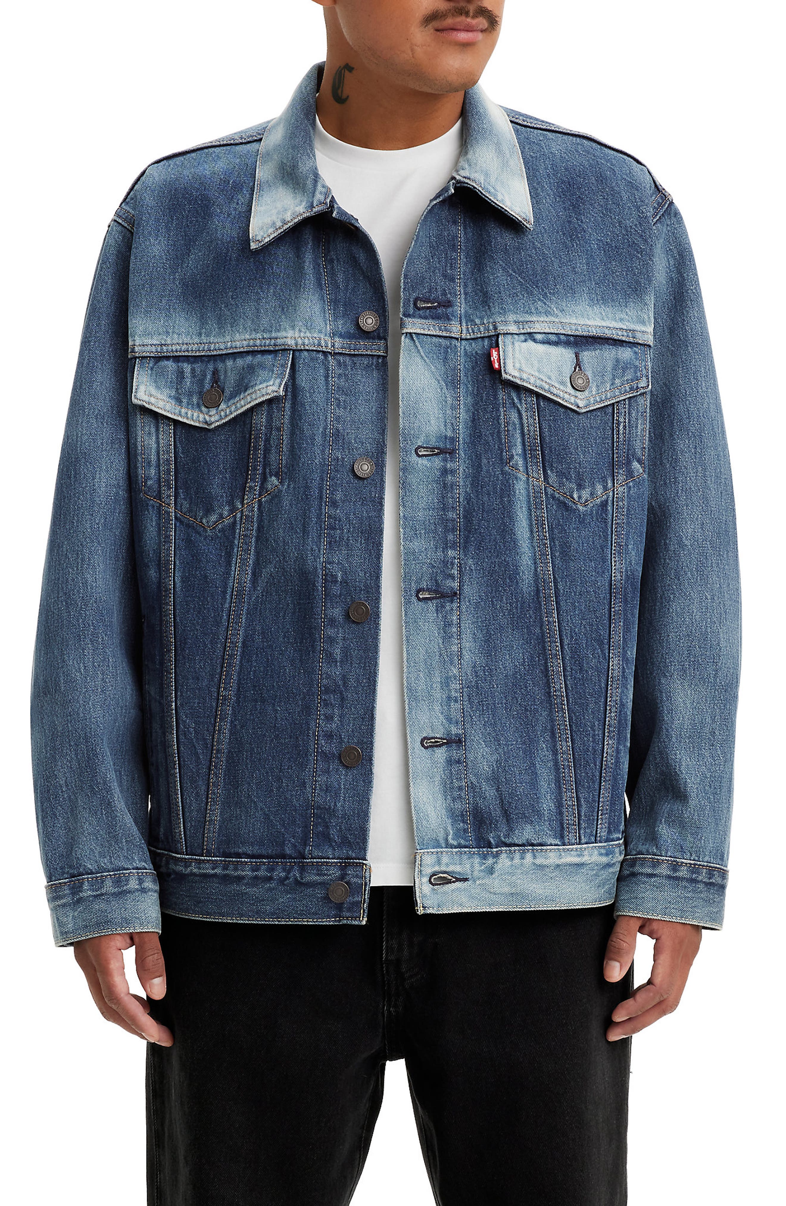 Levi's® Relaxed Fit Denim Trucker Jacket | Nordstromrack