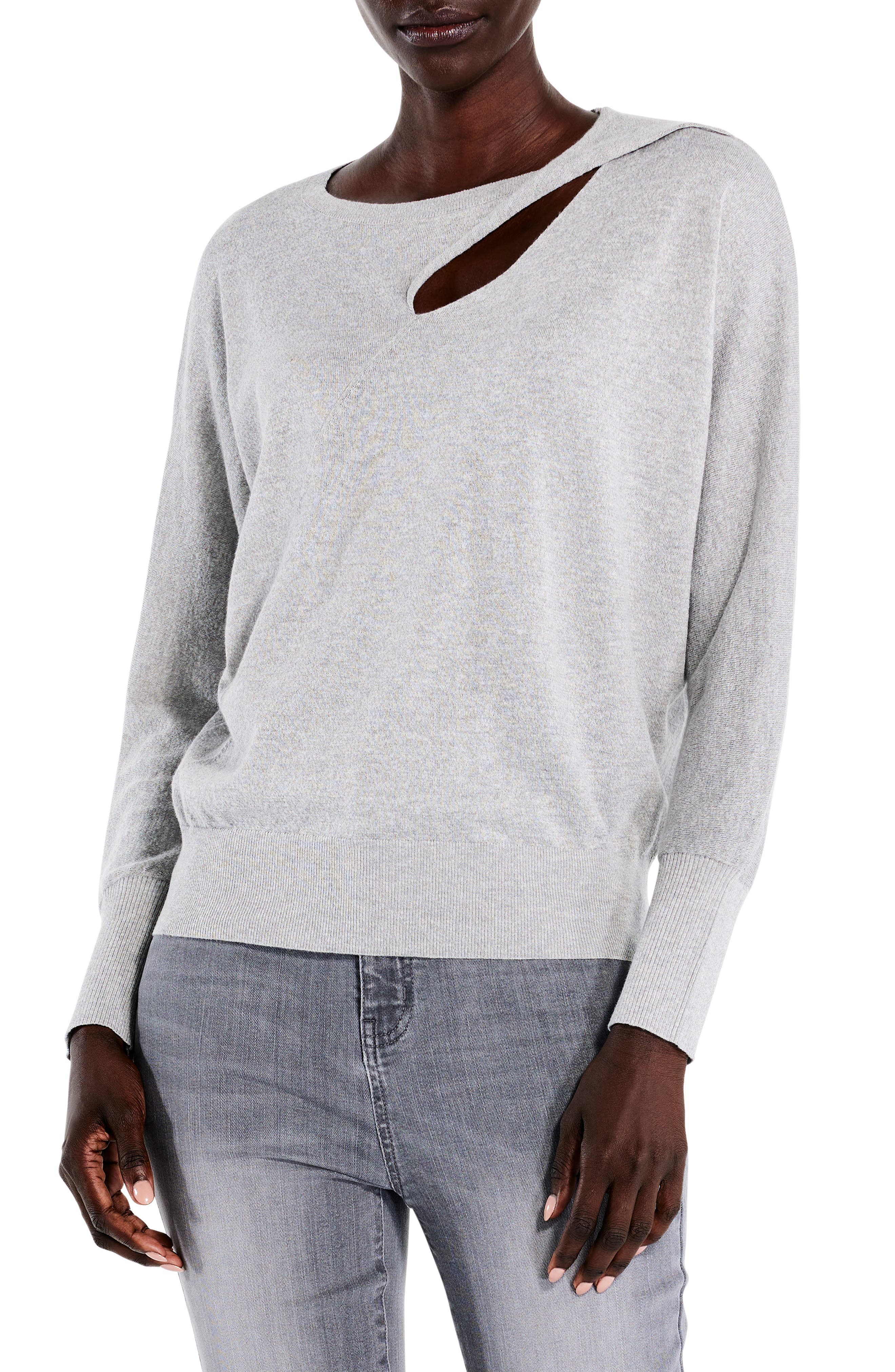 NIC+ZOE Slash Neck Sweater | Nordstromrack
