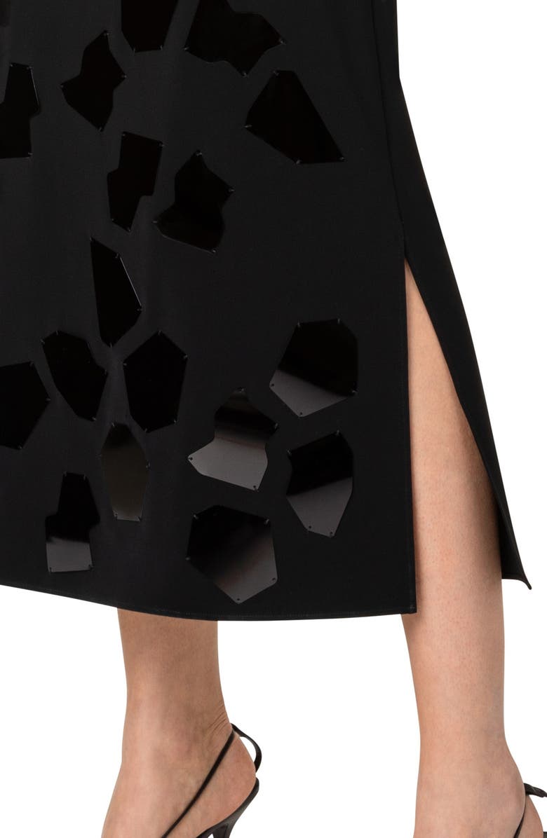 Akris punto Kaleidoscope Paillette Sleeveless Crepe Dress | Nordstrom