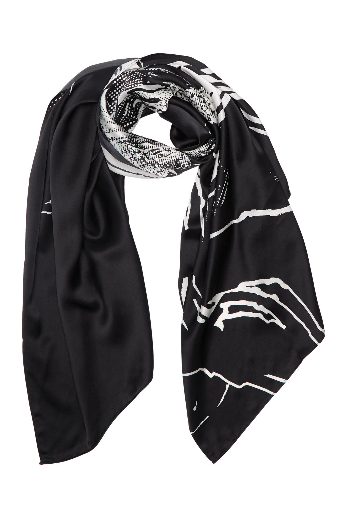 Dragon Print Scarf (Women) | Nordstromrack