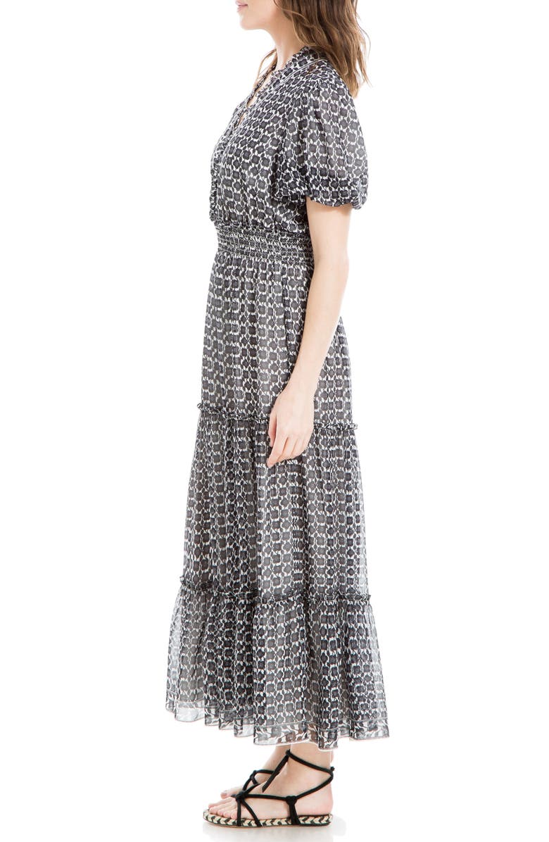 MAX STUDIO Georgette Smocked Maxi Dress | Nordstromrack