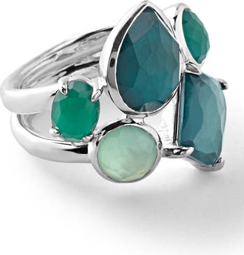 Ippolita Sterling Silver Rock Candy® Wonerland Multi Stone Prong and ...