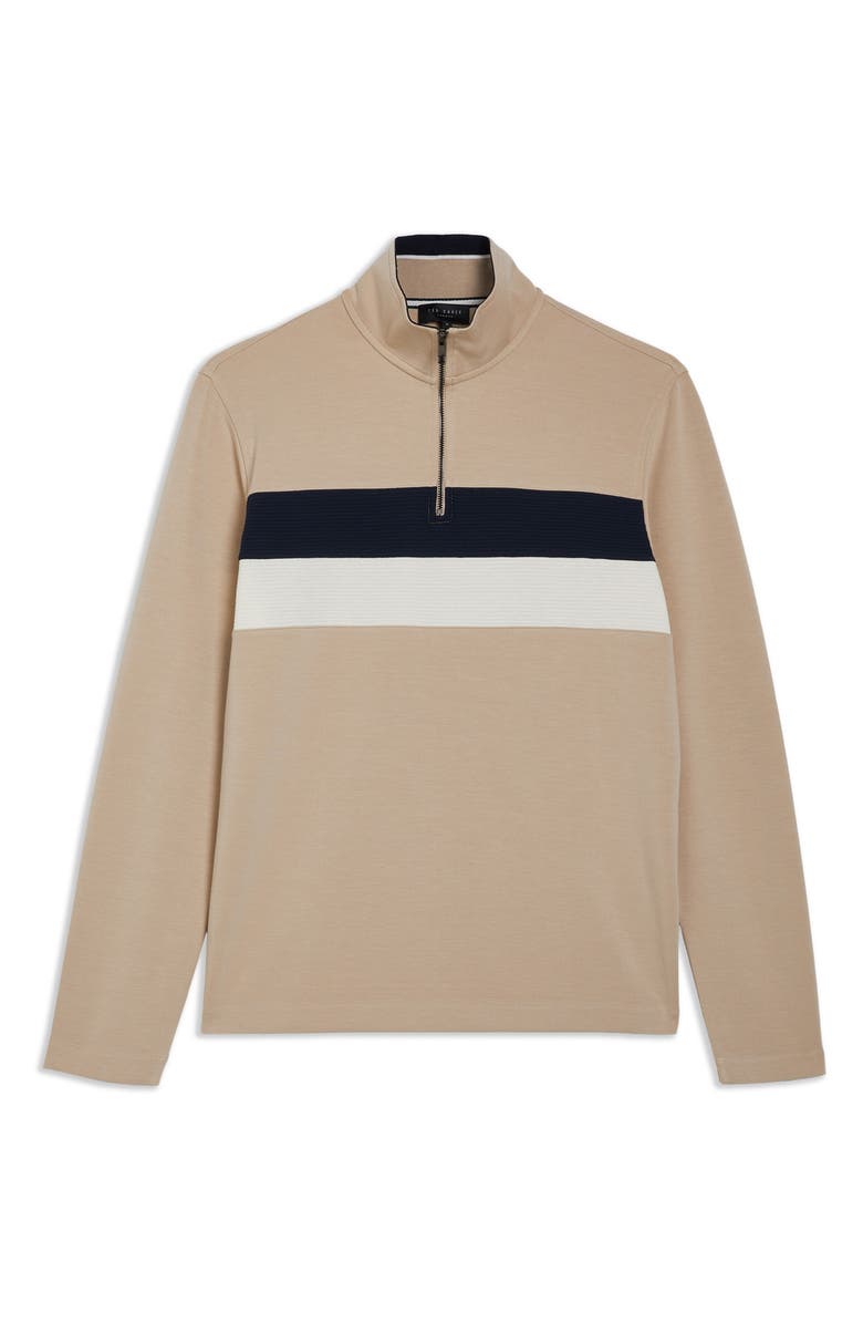 Ted Baker London Veller Stripe Half Zip Pullover | Nordstromrack