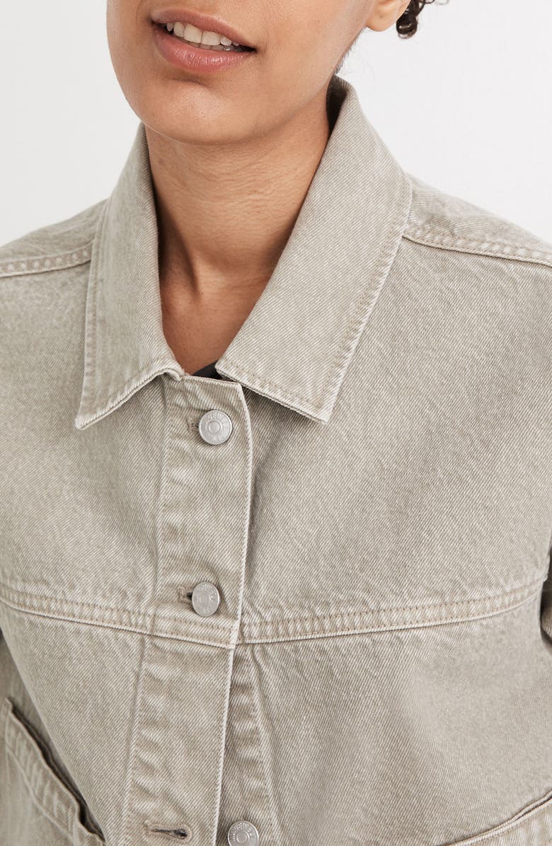 Madewell Garment-Dyed Denim Patch Pocket Trucker Jacket | Nordstromrack